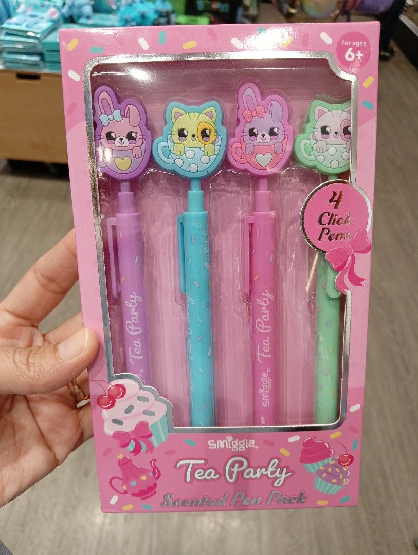 Smiggle Tea Party Pen, Hobbies & Toys, Stationery & Craft, Stationery ...