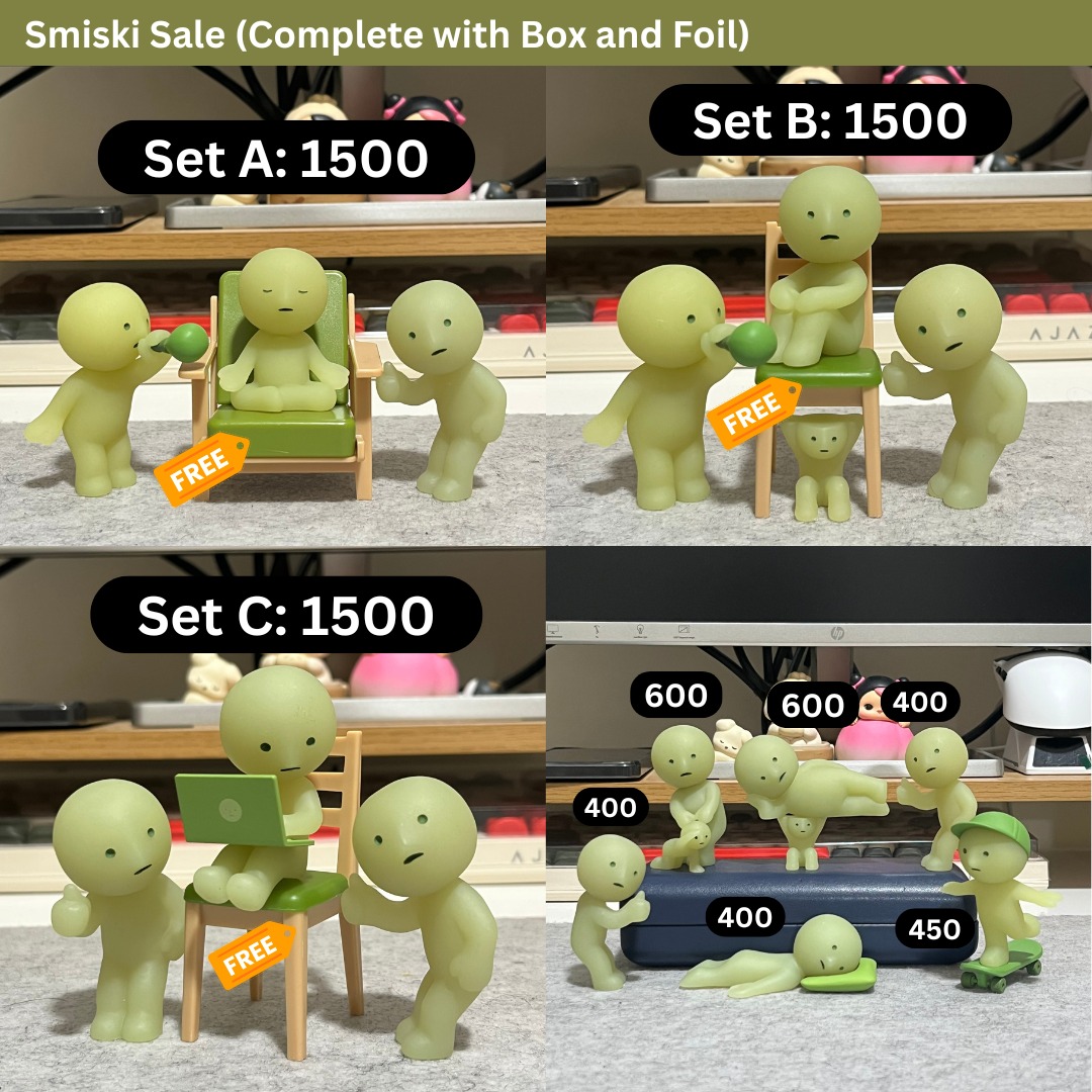 Smiski For Sale Researching, Hobbies & Toys, Toys & Games on Carousell