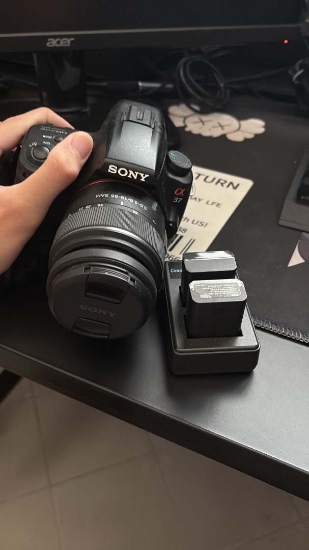 Sony A37 DSLR, Photography, Cameras on Carousell