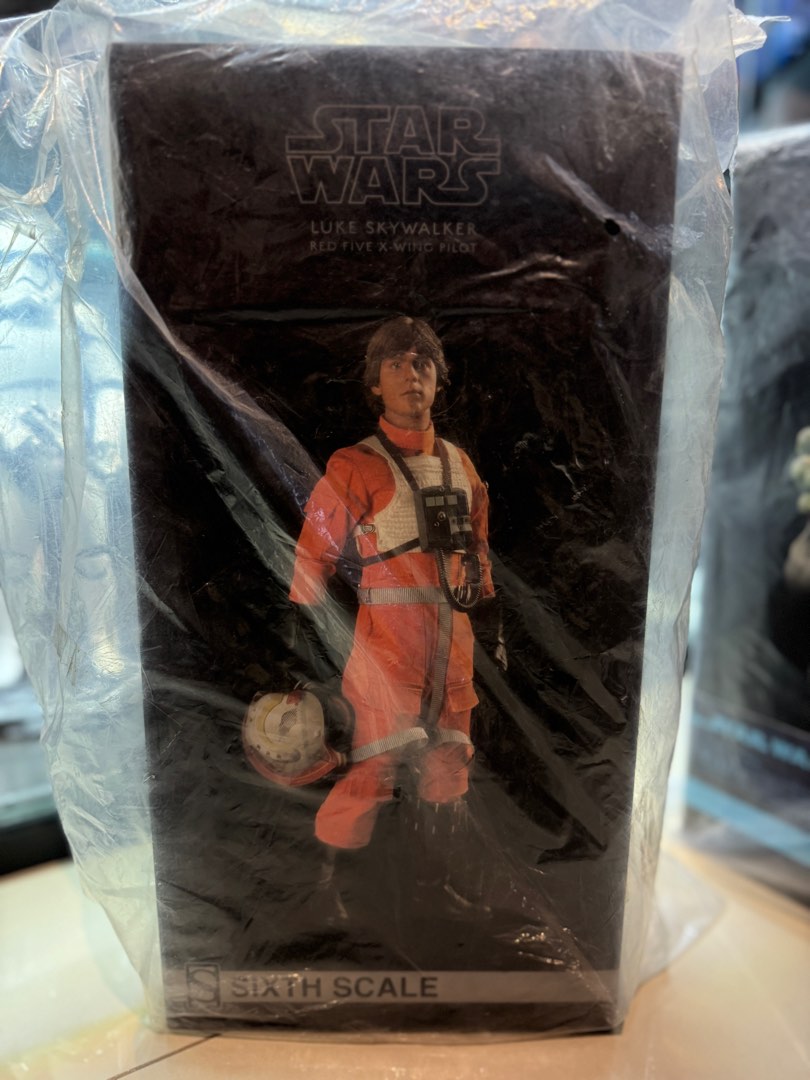 Star wars sideshow x-wing pilot luke RARE BIB, Hobbies & Toys, Toys ...
