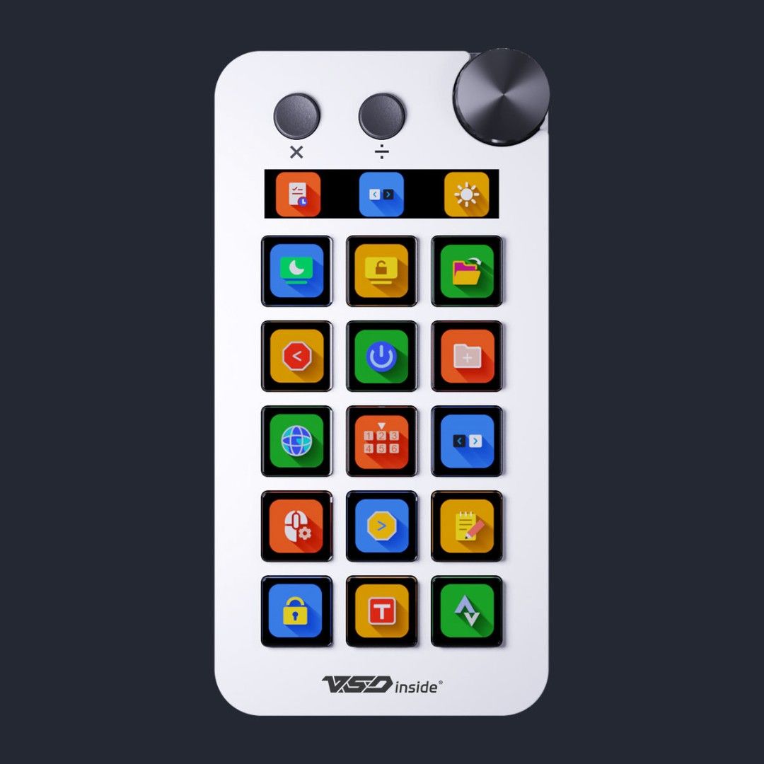 Stream Deck N1 - OBS studio, Twitch, Kick, Shortcut Keys, Video Gaming ...