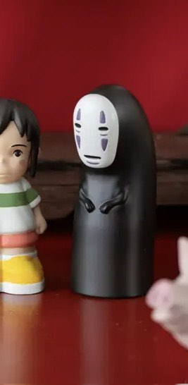 Studio ghibli No Face finger puppet figurine on Carousell