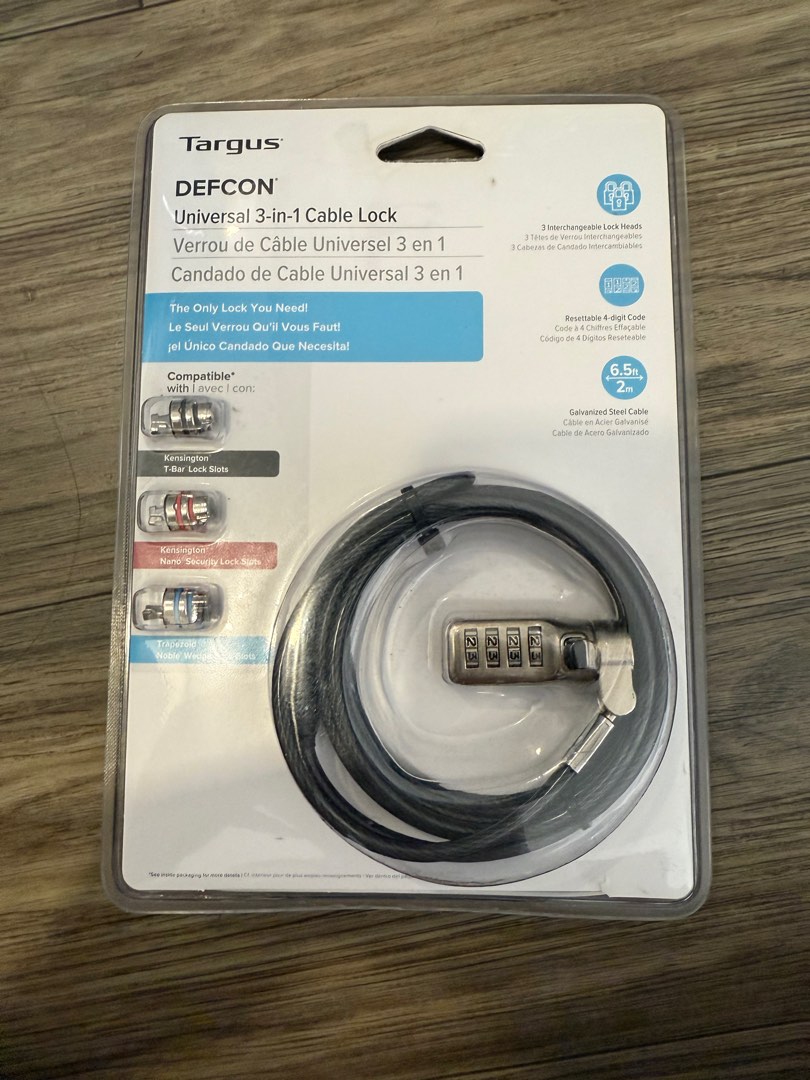 Targus Laptop Lock, Computers & Tech, Parts & Accessories, Other ...