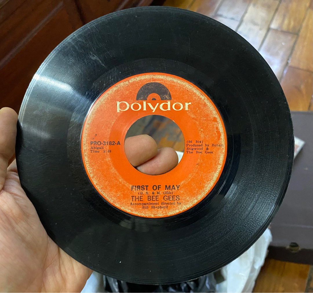 The Bee Gees – First Of May / Lamplight - Philippines Original Pop Rock ...