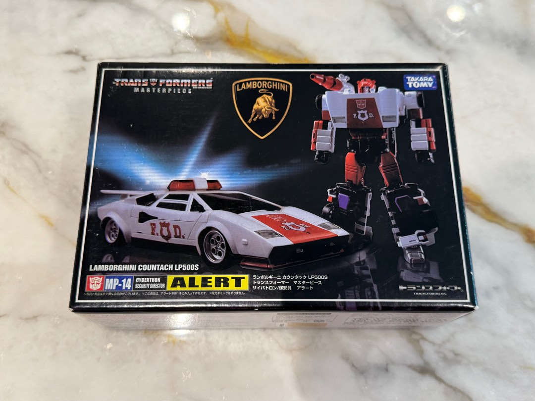 Transformers Masterpiece Takara Tomy Lamborghini Countach LP500s ...