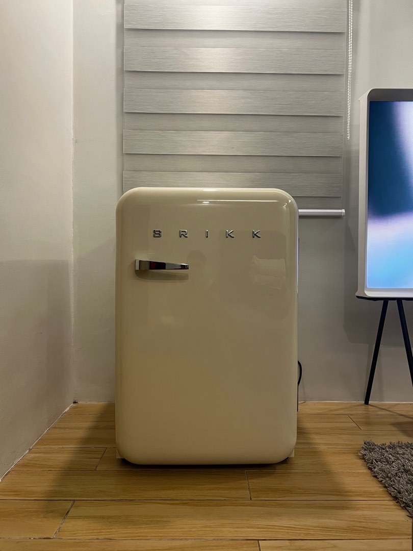 Brikk Two-Door Retro Refrigerator, Furniture & Home Living, Furniture ...