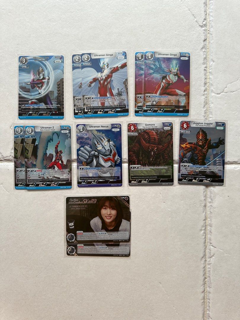 Ultraman Trading Card Game TCG Shadow of undying vengeance BP03 English ...