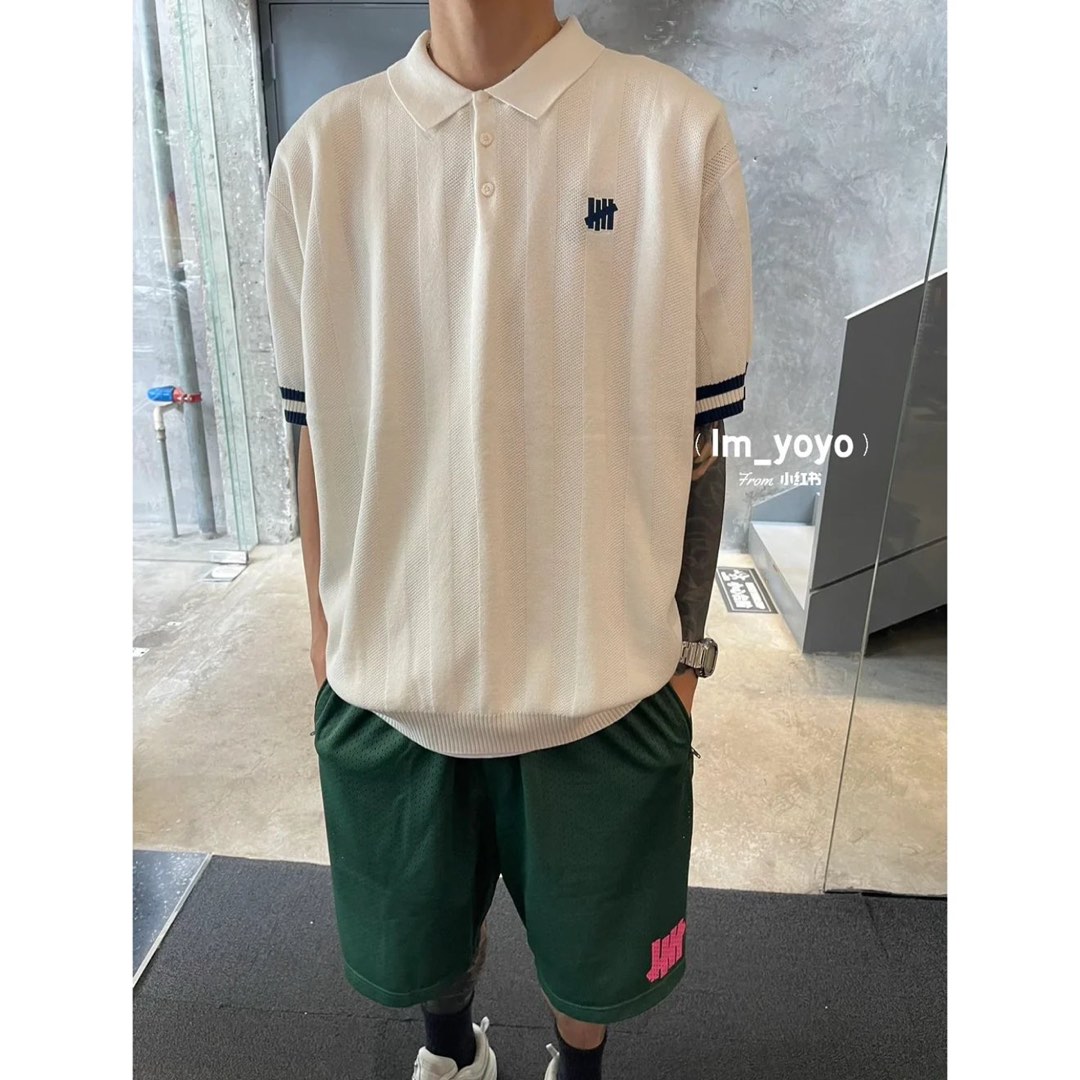 UNDFT Knit Polo Shirt Logo, Men's Fashion, Tops & Sets, Tshirts & Polo ...