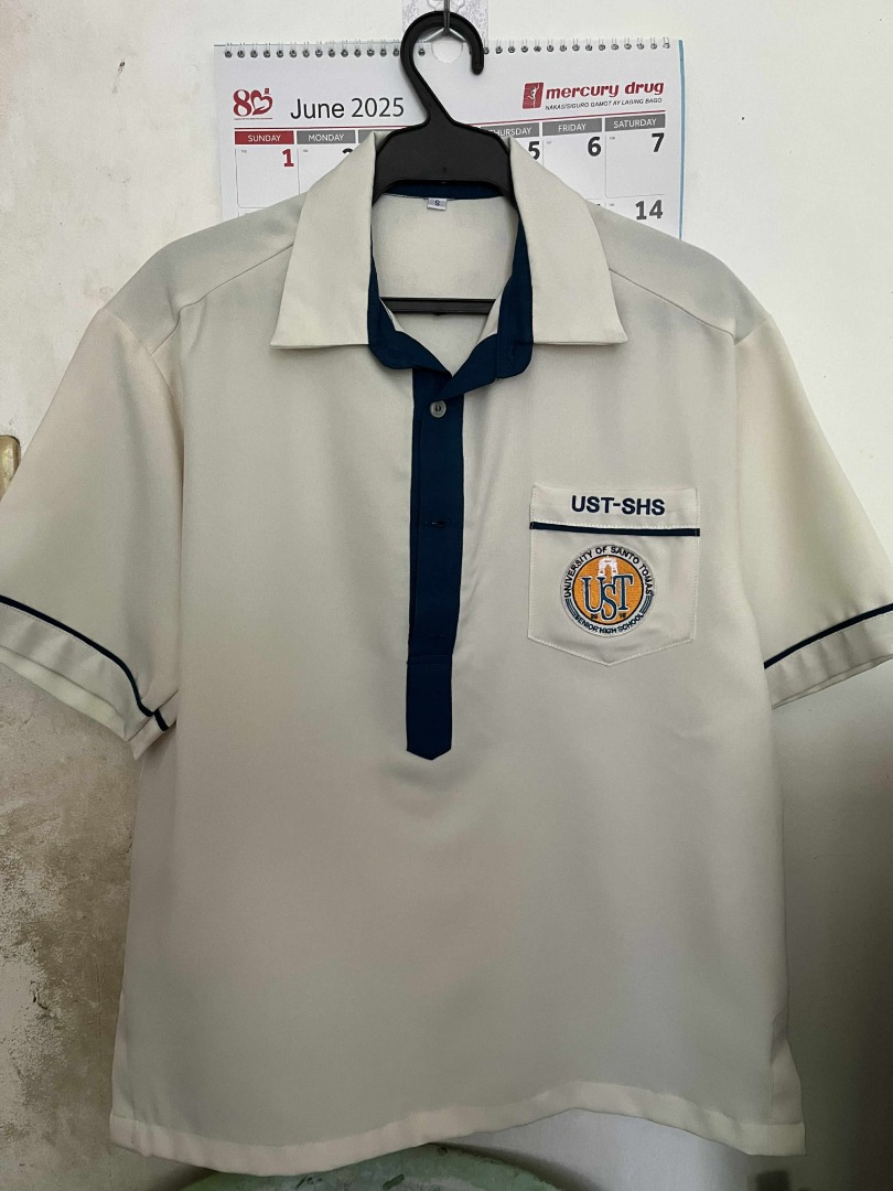UST SHS Senior High School Uniform Polo Mens Type A Small, Men's ...