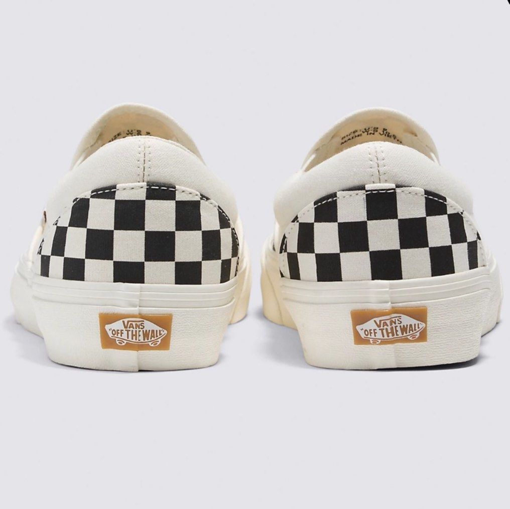 VANS SLIP-ON CHECKERBOARD VR3, Women's Fashion, Footwear, Shoe inserts ...