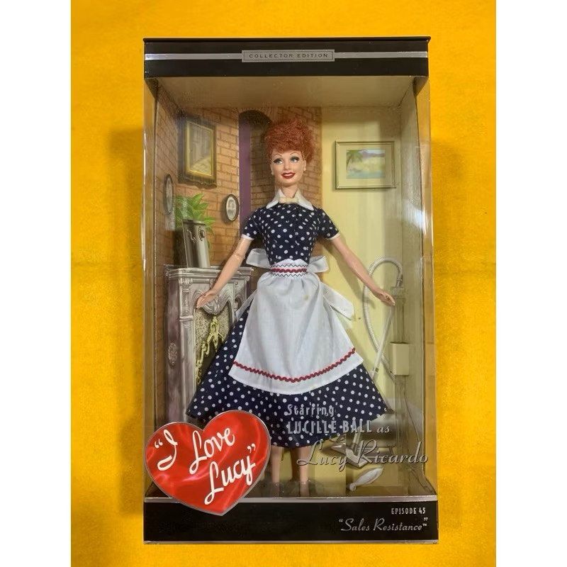 Vintage I Love Lucy Barbie Doll , Episode 45 Sales Resistance Collector ...
