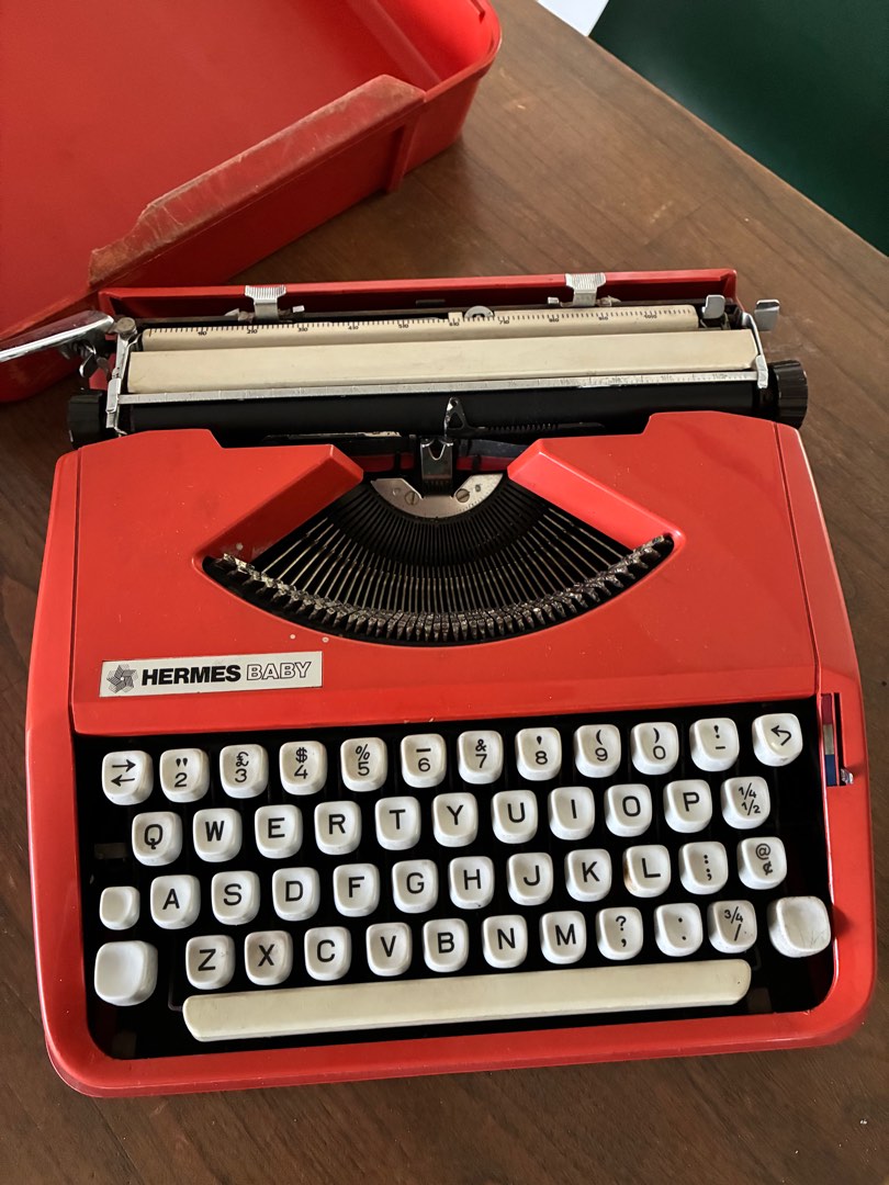 Vintage Typewriter Hermes Baby, Hobbies & Toys, Memorabilia ...