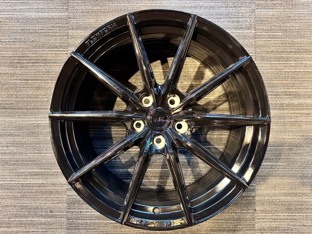17"WF Flow Forming Design Rim 5x114.3, Car Accessories, Tyres & Rims on ...