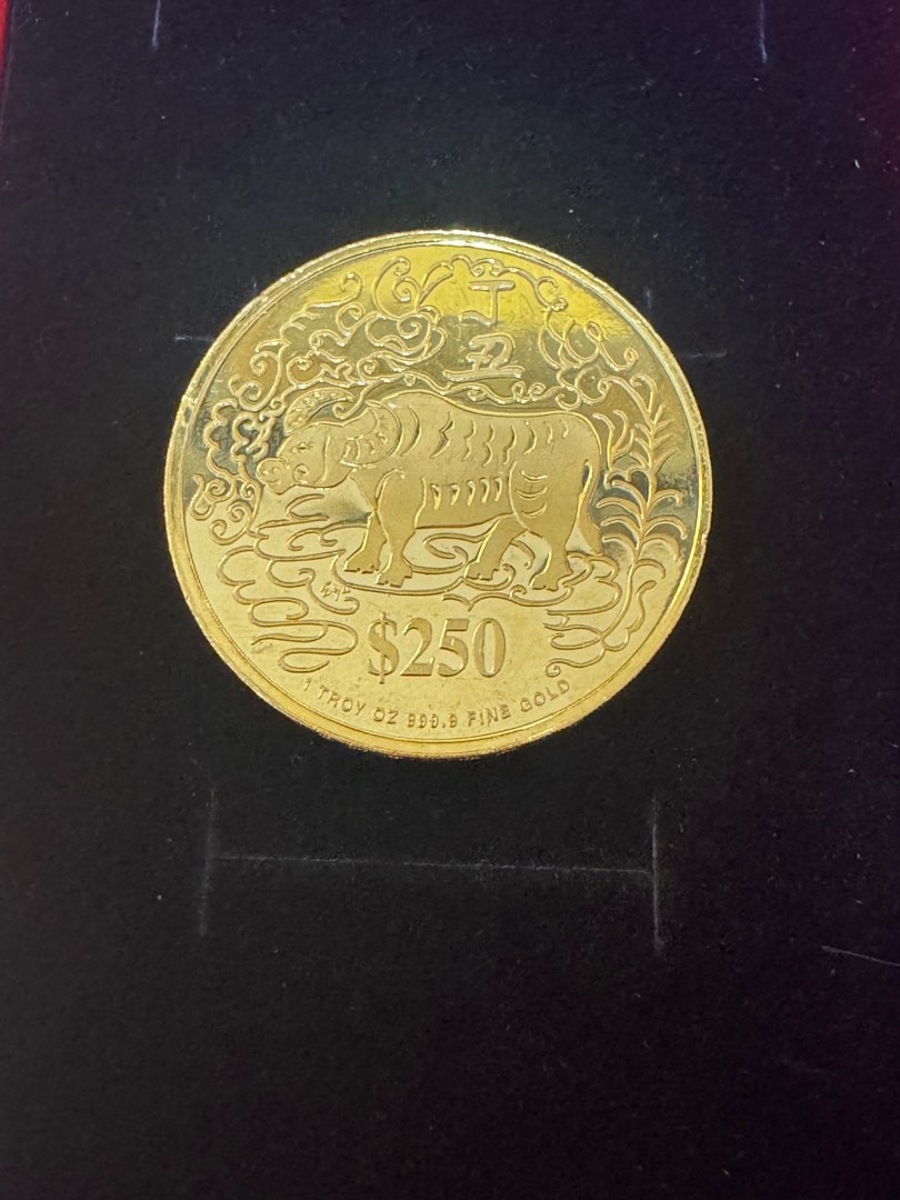 1 ounce Singapore Gold Coin | 999.9 Purity | Pre-Owned, Hobbies & Toys ...