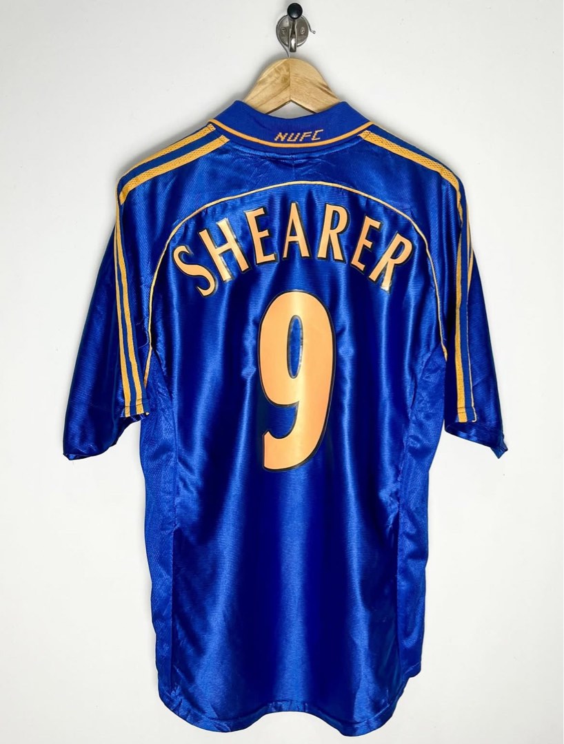 #9 Alan Shearer Newcastle United Away 1998-99 soccer/football jersey ...