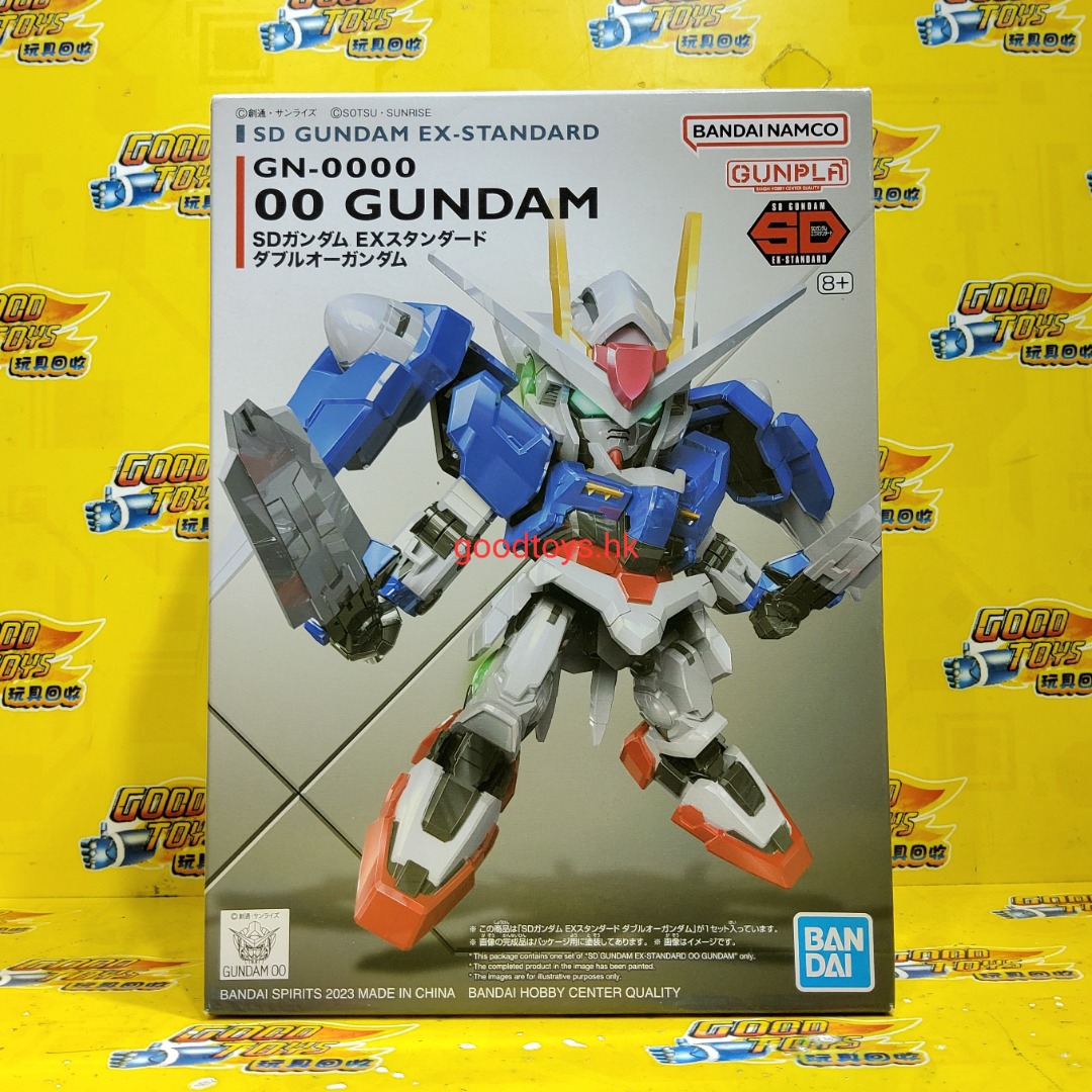 全新未砌 BANDAI SD GUNDAM EX-STANDARD SDEX 008 00 GUNDAM BB戰士 SD高達模型 模型 00高達, 興趣及遊戲, 玩具 & 遊戲類 ...