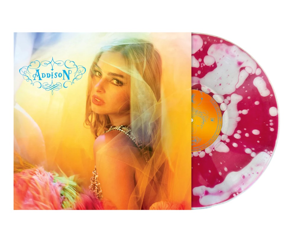 Addison Rae - Addison (Pink Sparkle Liquid) vinyl, Hobbies & Toys ...