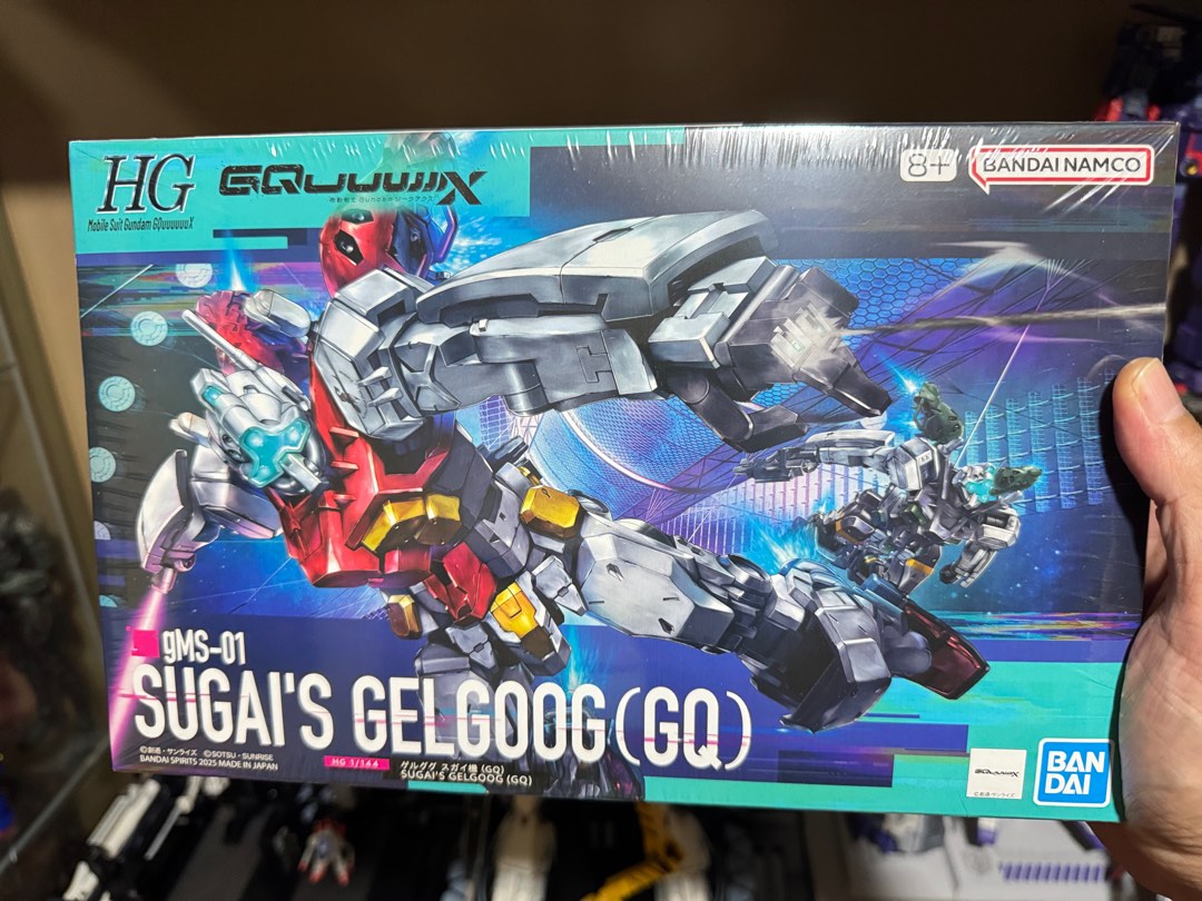 Bandai HG GQuuuuuuX GMS—01 Sugai’s Gelgoog (GQ) 1/144, Hobbies & Toys, Toys & Games on Carousell