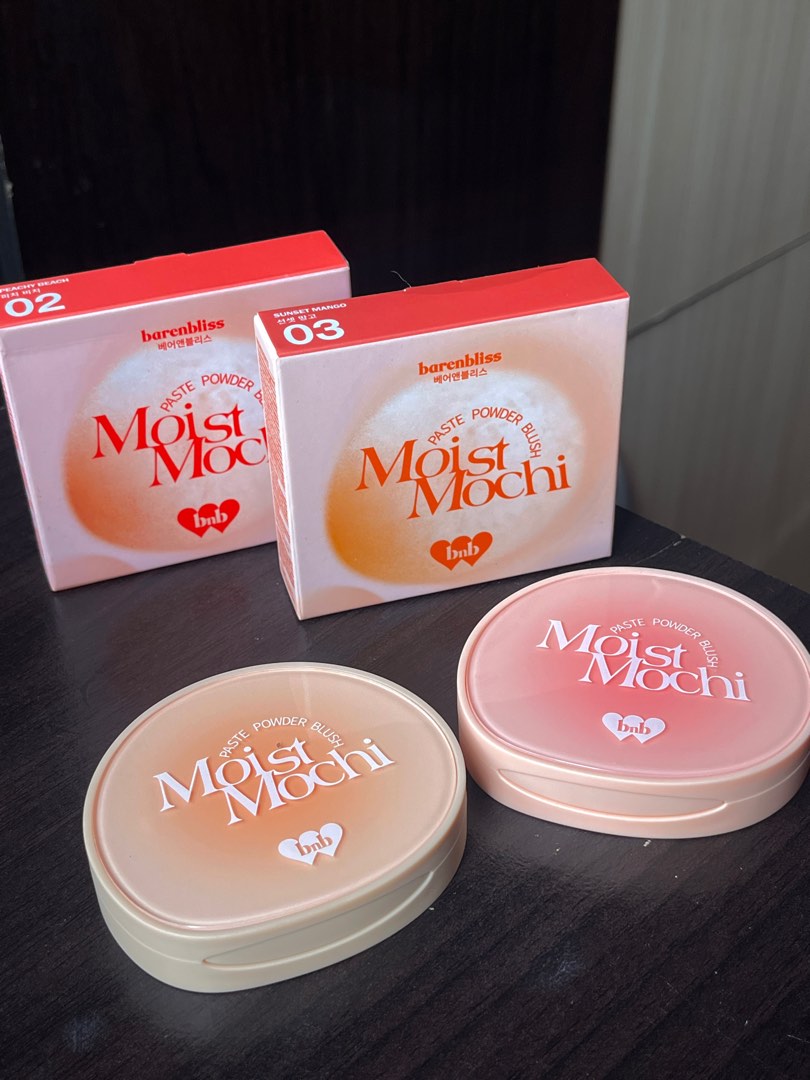 [EACH RM15) barenbliss Moist Mochi Powder Blush, Beauty & Personal Care ...