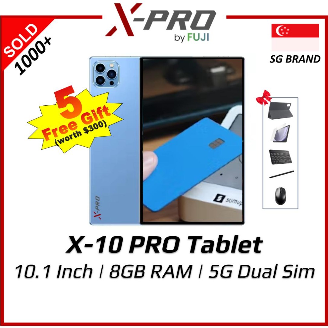 Brand New X-10 PRO Tablet- By XPRO- 10.1 Inch - 8GB RAM - Latest ...
