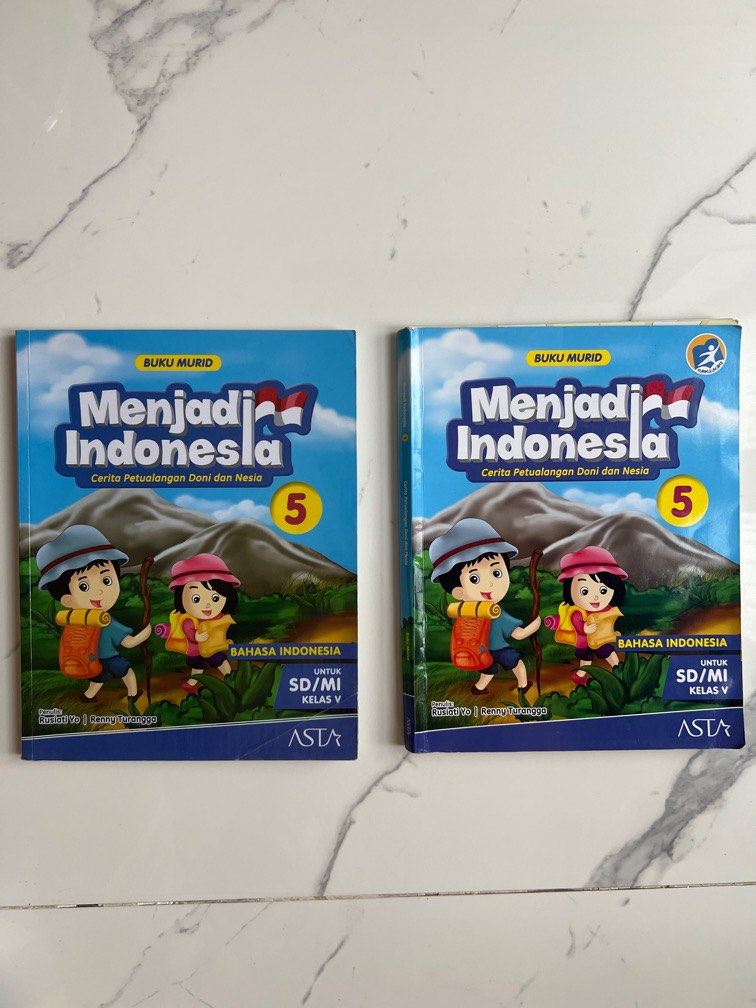 Buku Bahasa Indo ( Menjadi Indonesia) kls 5, Buku & Alat Tulis, Buku ...