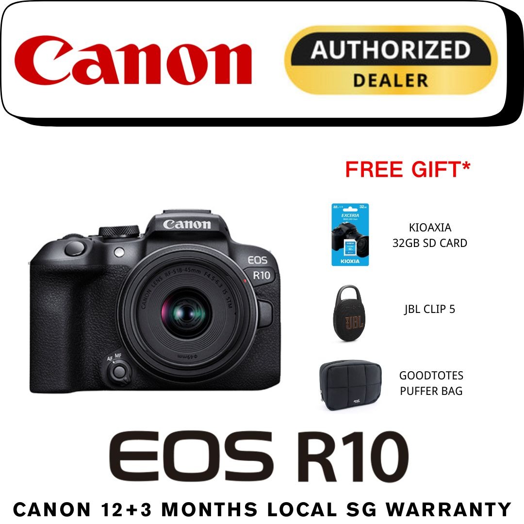 CANON EOS R10 BODY / CANON EOS R10 18-45 KIT / CANON EOS R10 18-150 KIT ...