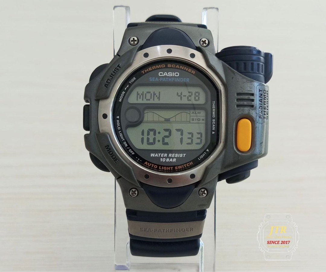 CASIO SEA PATHFINDER 10 (SPF 10), Fesyen Pria, Jam Tangan di Carousell