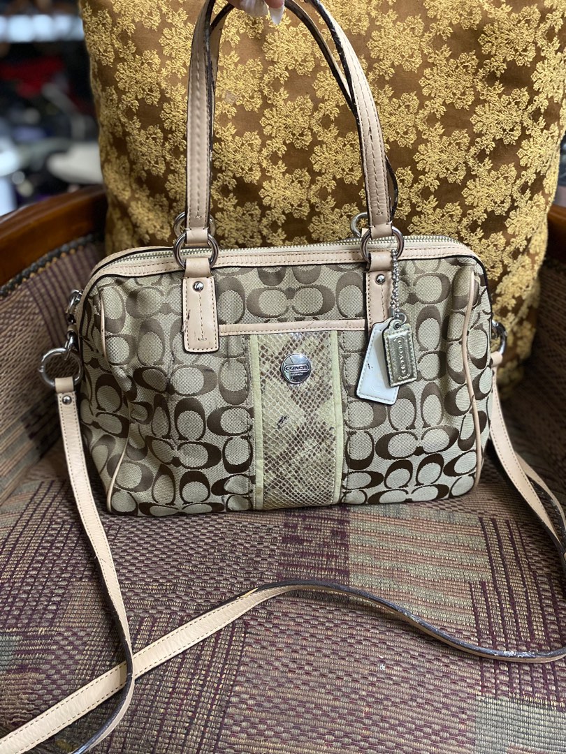Coach office bag two way sling, Luxury, Bags & Wallets on Carousell
