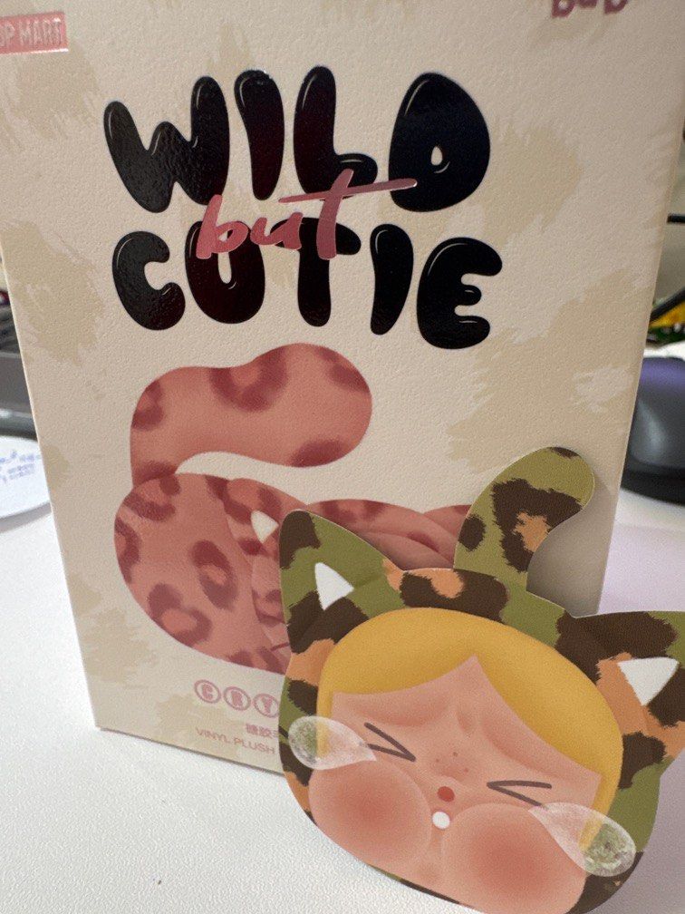 (Hot Pink+ Camo - ONLY Sell in set) Crybaby - Wild but Cutie series ...