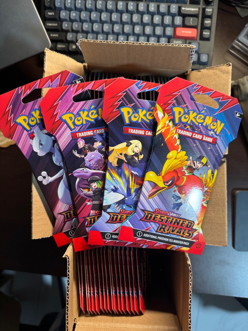 Destined Rivals Sleeved Booster Packs, Hobbies & Toys, Toys & Games on ...