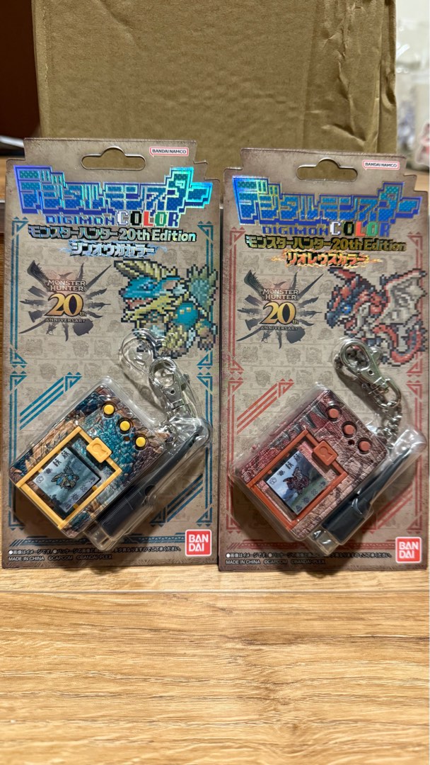 Digimon color monster hunter collab, Hobbies & Toys, Toys & Games on ...