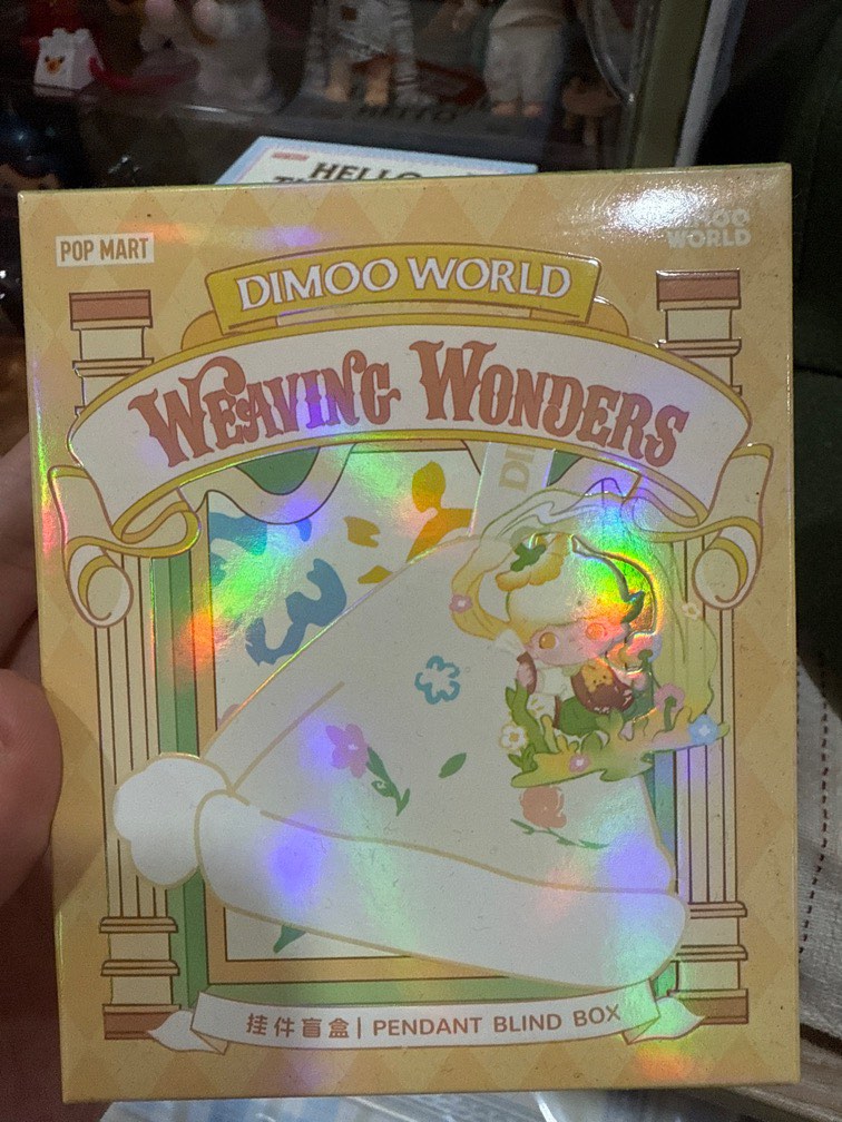 Dimoo World Weaving Wonders - Pendant Blind Box, Hobbies & Toys, Toys ...