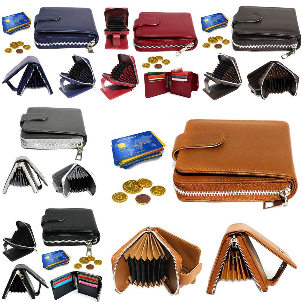 Dompet Resleting Pria Kulit kartu Complete 2 Ruang Sekat New, Fesyen ...