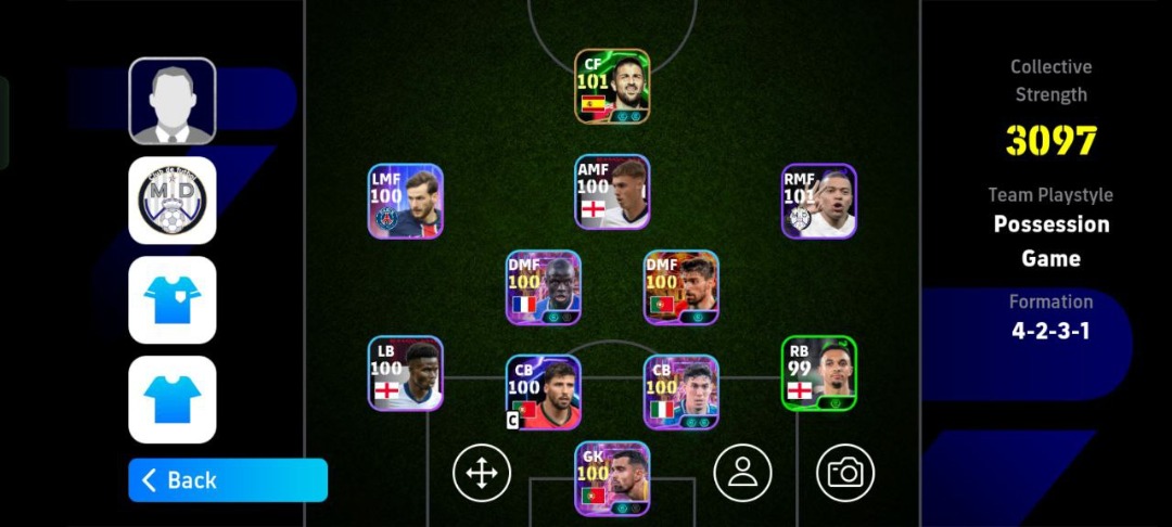 Efootball account, Video Gaming, Video Games, Others on Carousell