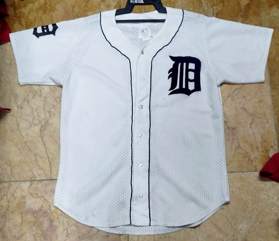 Eminem 'Mathers' MLB Detroit Tigers Majestic jersey, Men's Fashion ...