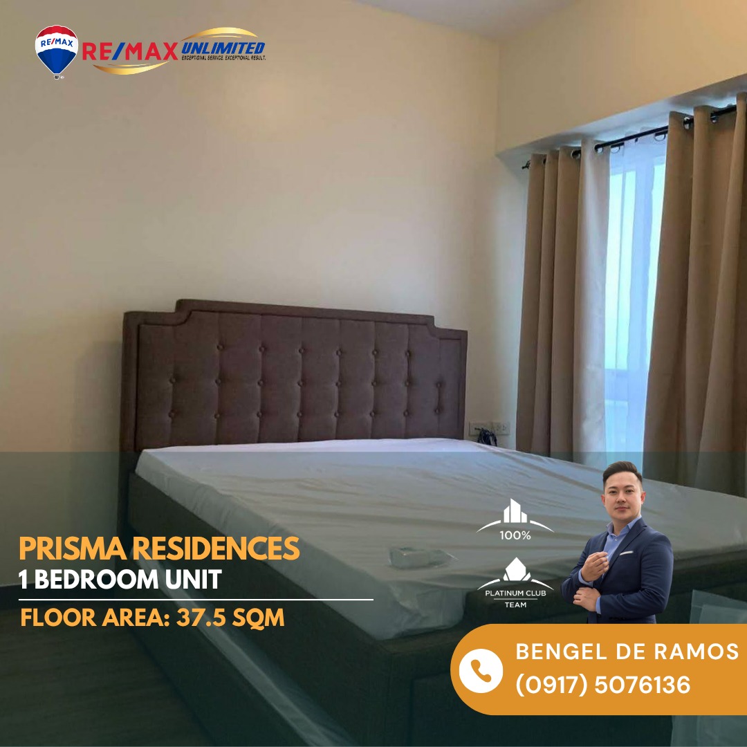 For Sale | 1 Bedroom Corner Unit with Balcony at Prisma Residences ...