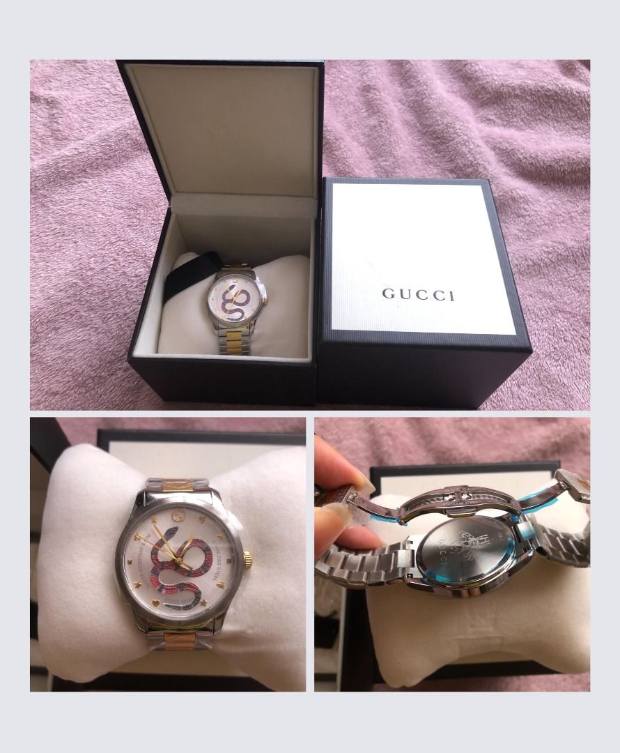Gucci Serpent G-Timeless watch, 38mm, Luxury, Watches on Carousell