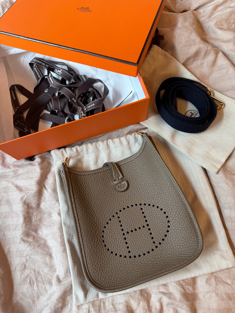 Hermes Evelyn Mini, Luxury, Bags & Wallets on Carousell