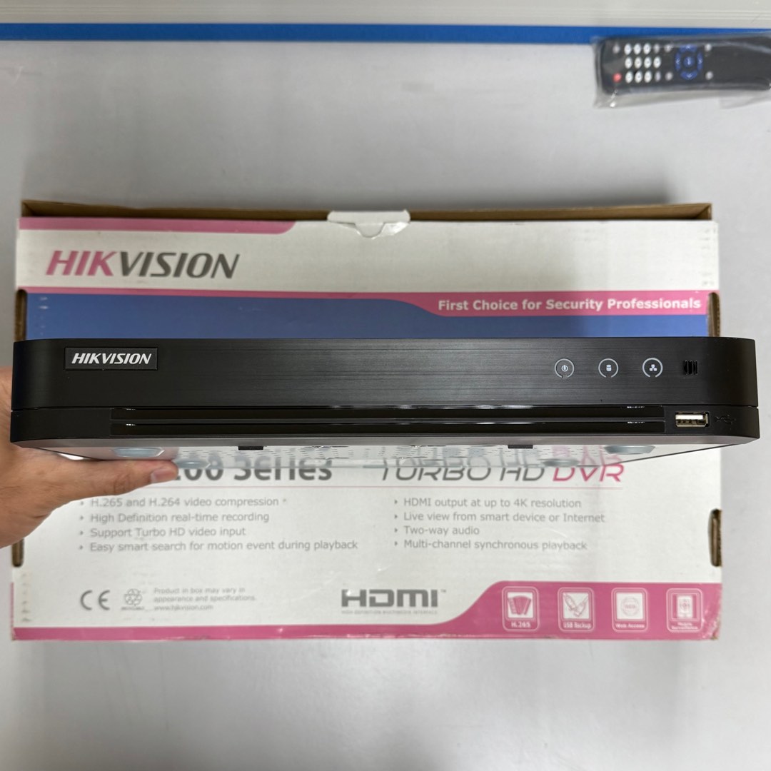 HIKVISION Digital Video Recorder For CCTV Model:DS-7204HUHI-K1, TV ...