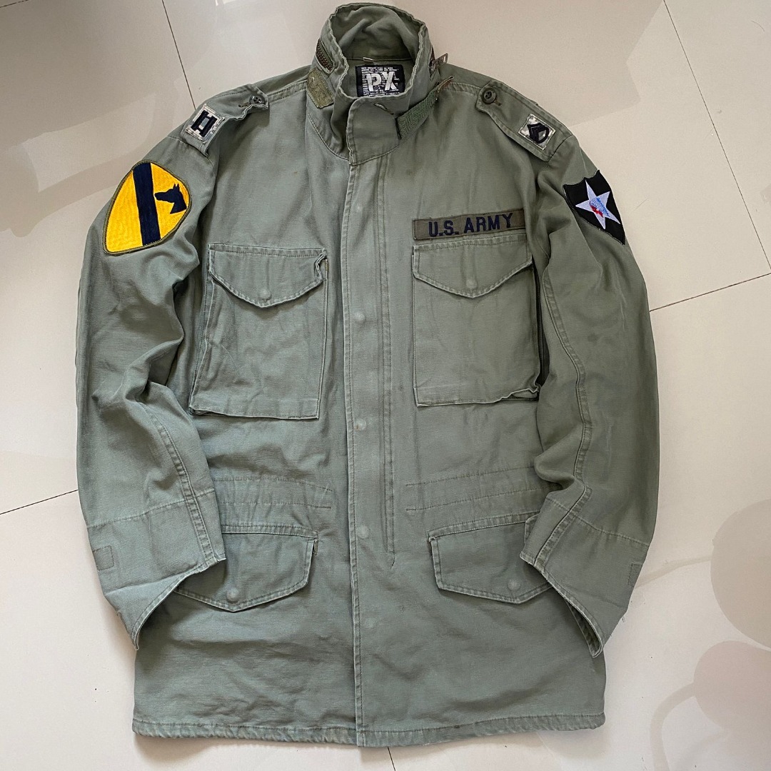 Jaket Military model M-65 Avirex U.S. Army, Fesyen Pria, Pakaian , Baju ...