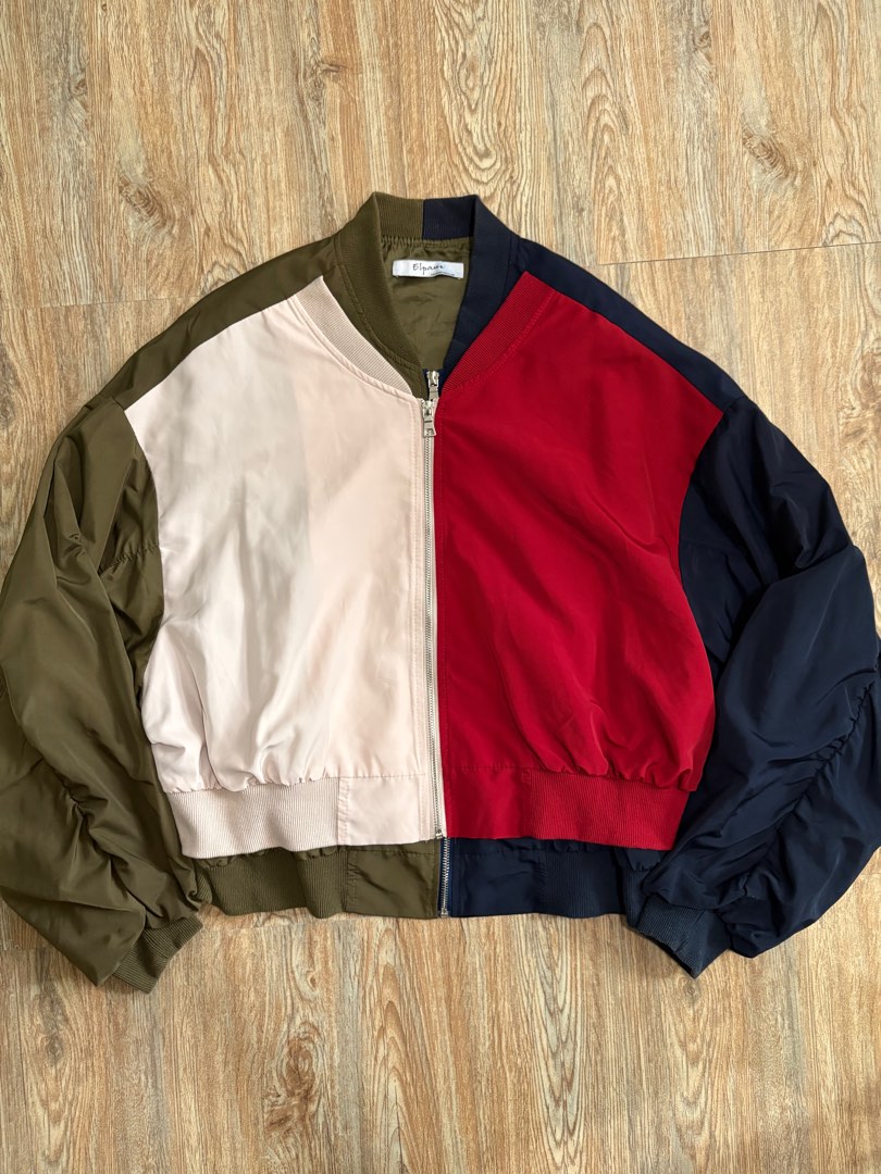 Japanese style boxy multilayered bomber jacket, Men's Fashion, Coats ...