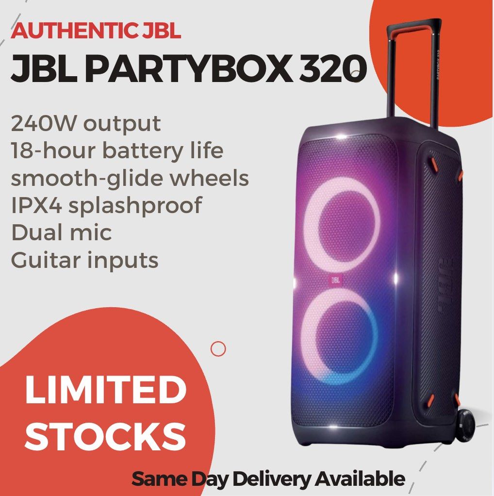 JBl 320, Audio, Soundbars, Speakers & Amplifiers on Carousell