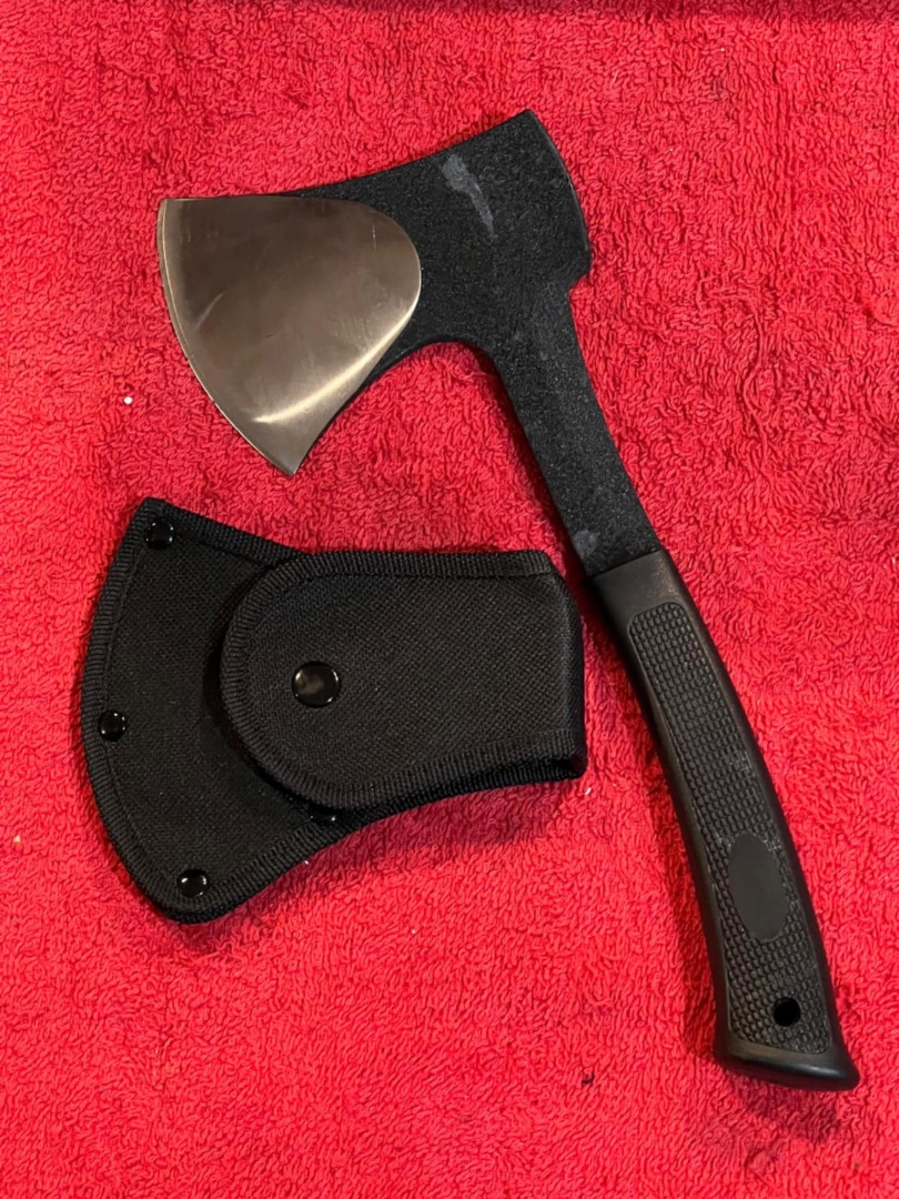 Jeep Tomahawk Tactical Axe, Sports Equipment, Hiking & Camping on Carousell