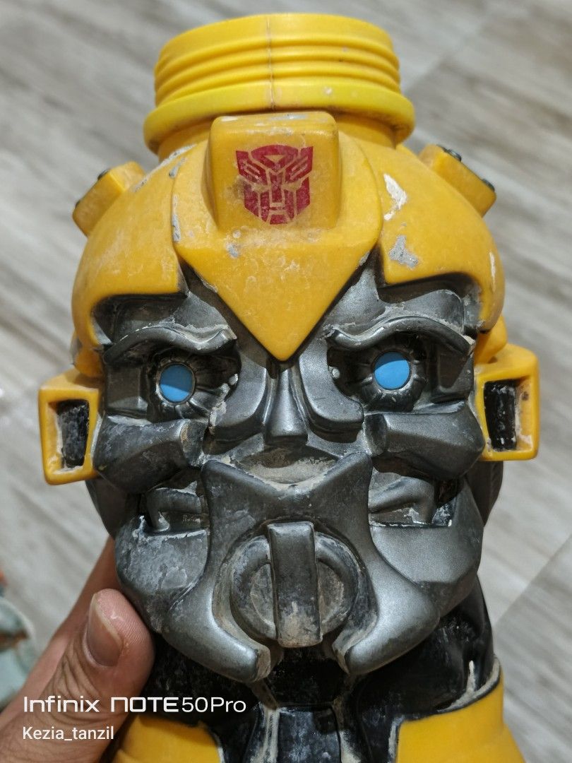 JUALAN BOTOL MINUM ORIGINAL ASLI SUPERHERO SUPER HERO BUMBLEBEE BUMBLE BEE HASBRO TRANSFORMER ...