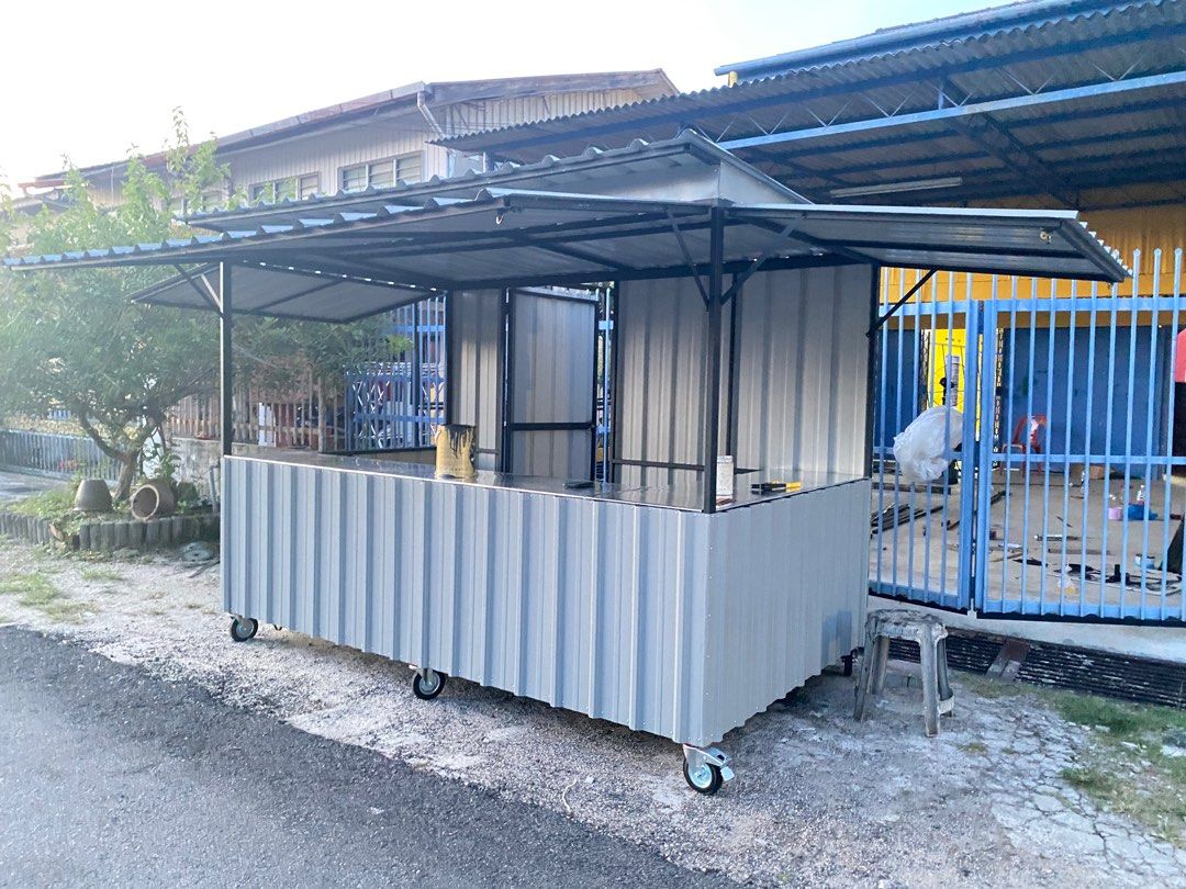 Kabin Stall Niaga 10x6 Kiosk, Everything Else, Others on Carousell