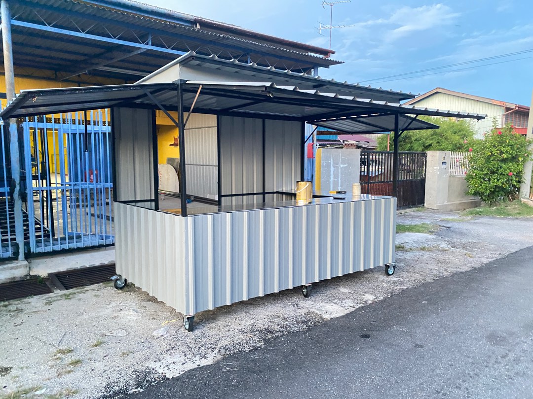Kabin Stall Niaga 10x6 Kiosk, Everything Else, Others on Carousell