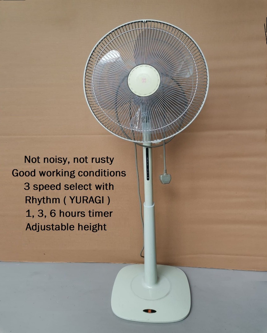 KDK 16" ( 40 cm ) stand fan ( Living Fan ) soft touch NOT remote model ...