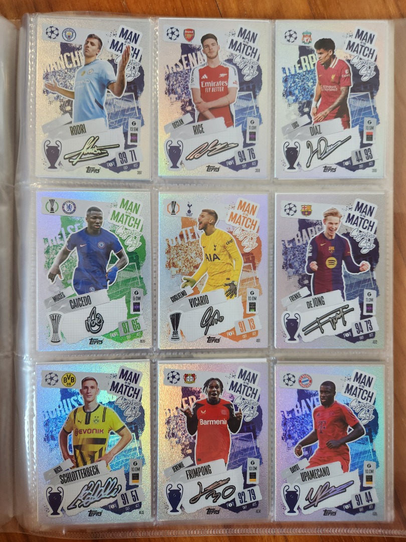 Match Attax 24-25 Man of the Match Signature Style (football/soccer ...