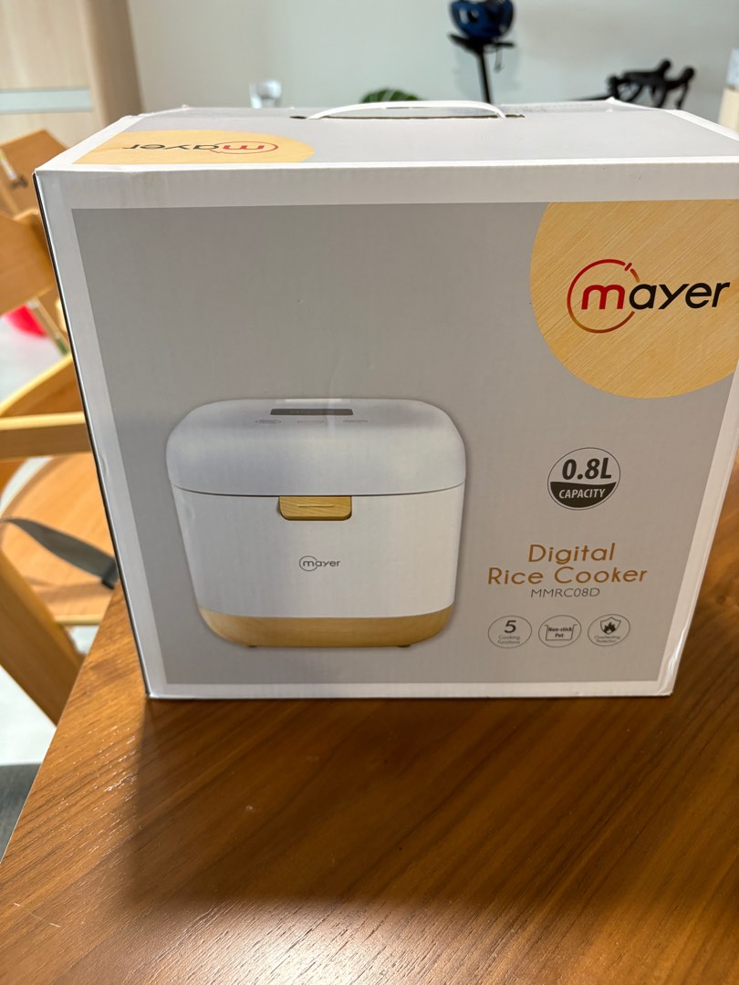 Mayer 0.8L Rice Cooker MMRC08D, TV & Home Appliances, Kitchen ...