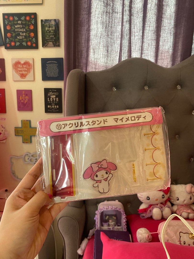 Melody acrylic standee, Announcements on Carousell